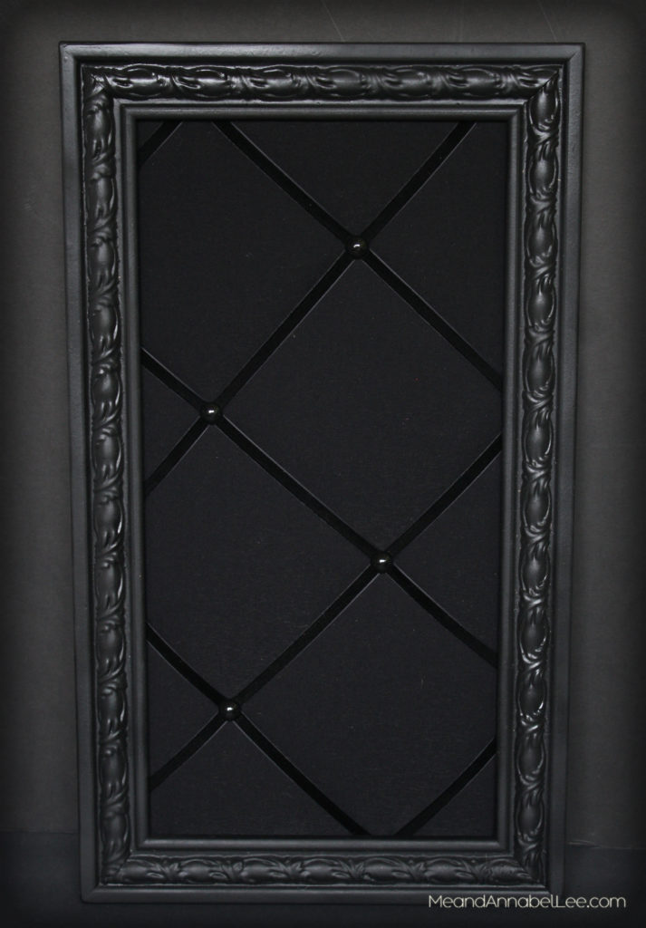 Gothic DIY Upholstered Memo Board – From Country Bumpkin to Dark ...