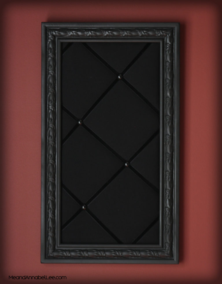 Gothic DIY Upholstered Memo Board – From Country Bumpkin to Dark ...