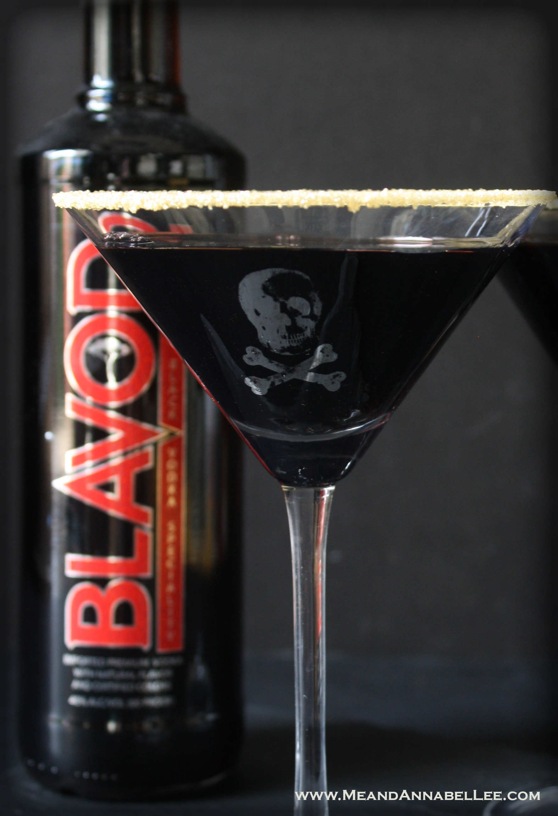 Twenty Four Karat Black Martini | Me and Annabel Lee